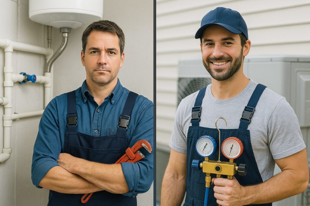 Plumber vs HVAC Technician - Key Differences Explained