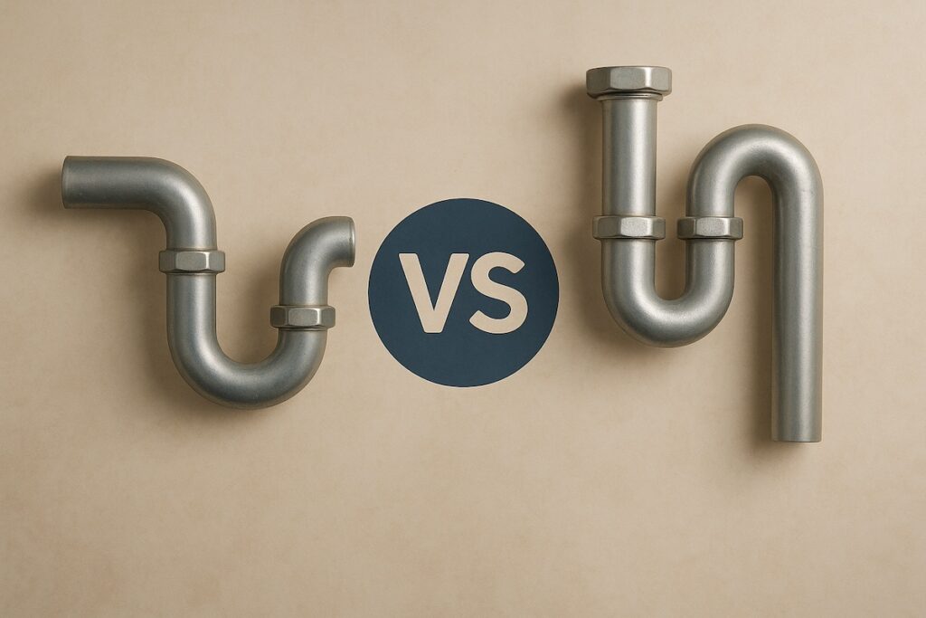 Plumbing S-Trap vs P-Trap: Key Differences Explained